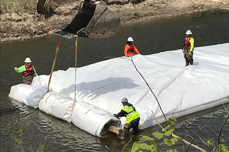 Temporary Cofferdams Louisiana | Dam-It-Dams